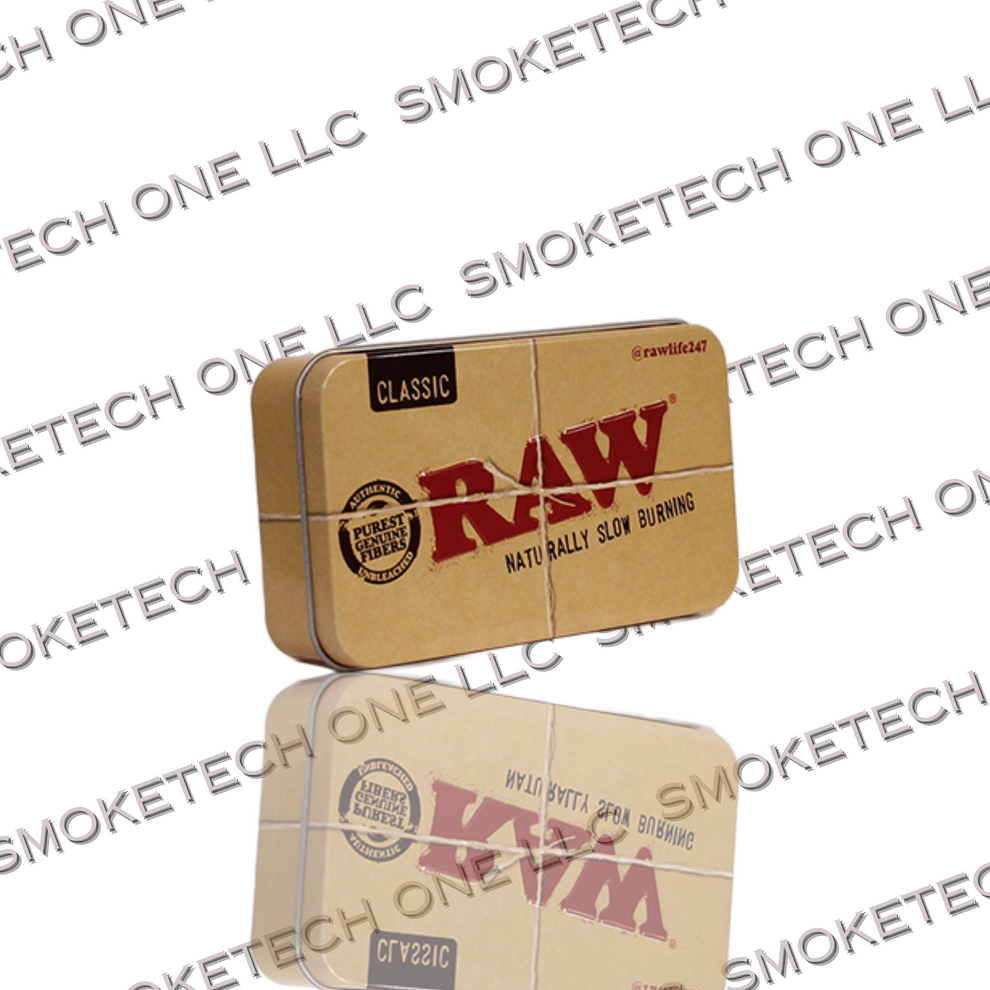 Raw Classic Tin Box – Smoke Tech One LLC