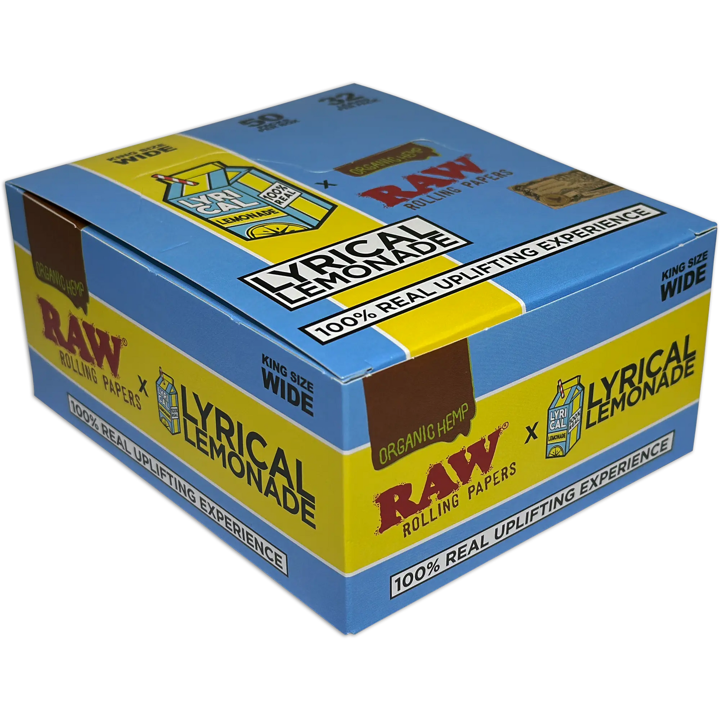 Raw Lyrical lemonade Kingsize Wide Papers. – Smoke Tech One LLC