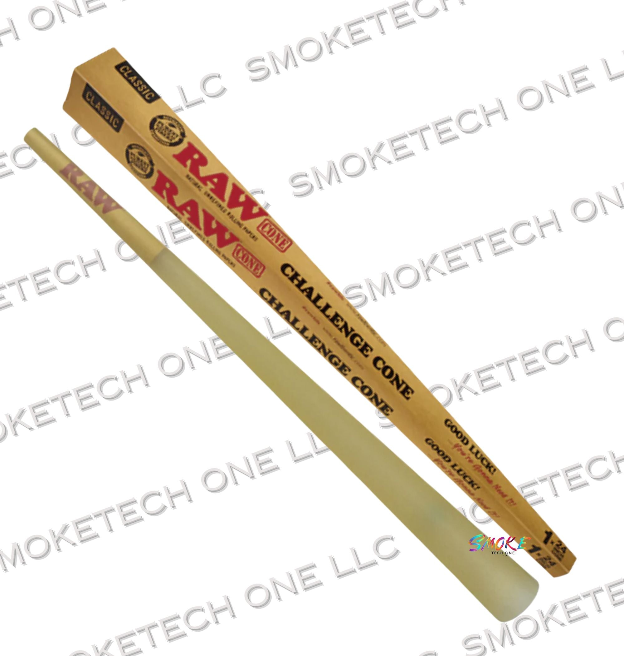 RAW Classic Pre-Rolled Challenge Cone - 2 Foot – Smoke Tech One LLC