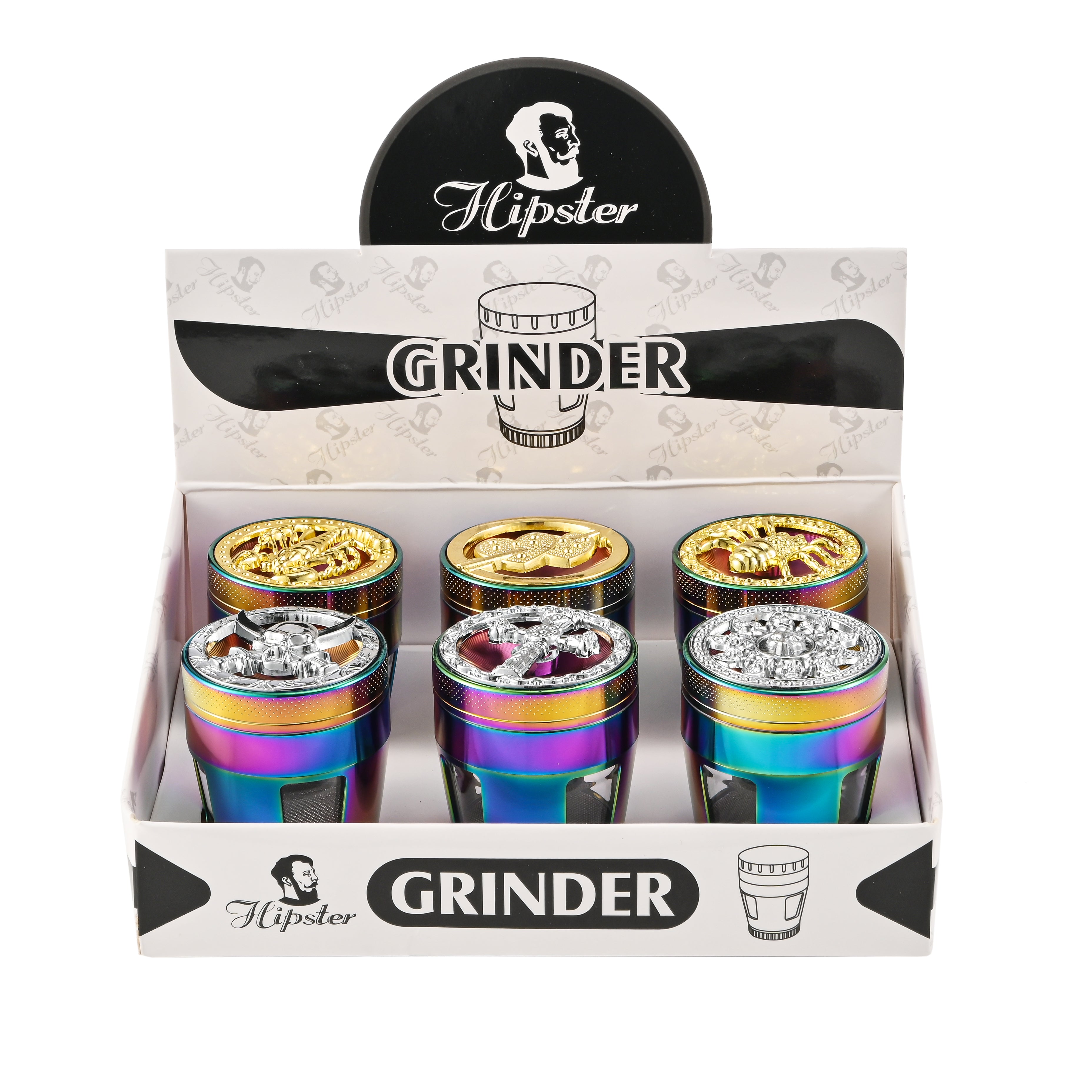 Mystic Symbol 50mm 4 part Grinder SW2225-4 – Smoke Tech One LLC